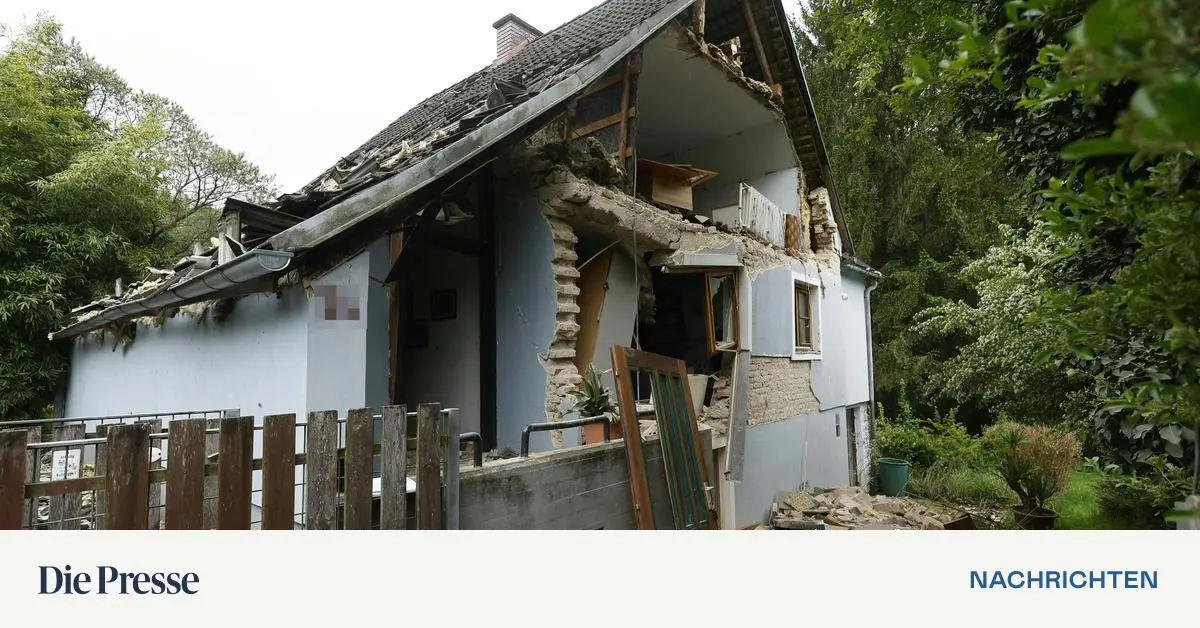 Mann bei Explosion in Haus in der Steiermark schwer verletzt – DiePresse.com